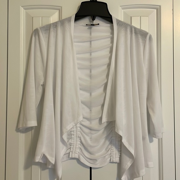 Cupio | Sweaters | Cupio White Open Cardigan | Poshmark